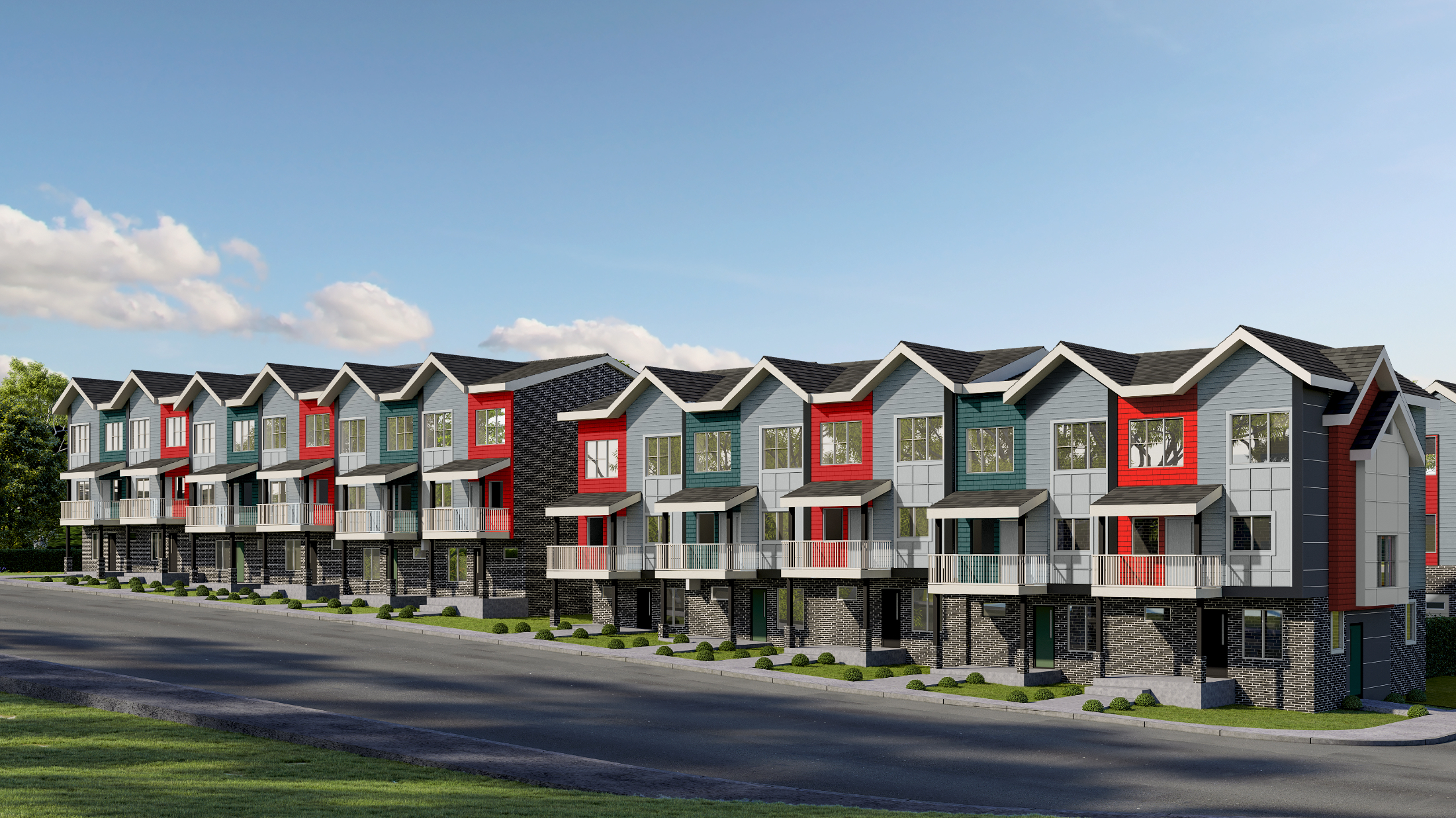 The Warwick Maple Ridge : The Warwick Maple Ridge Townhomes
